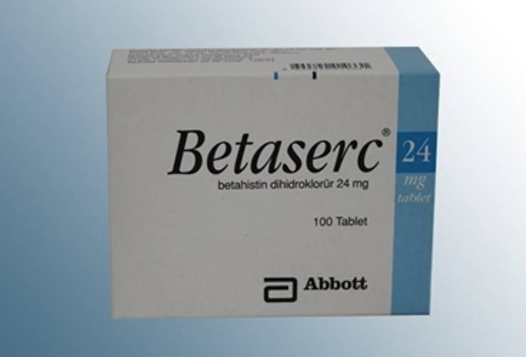Betaserc 24 mg 100 Tablet Endikasyonları - KozanBilgi.Net