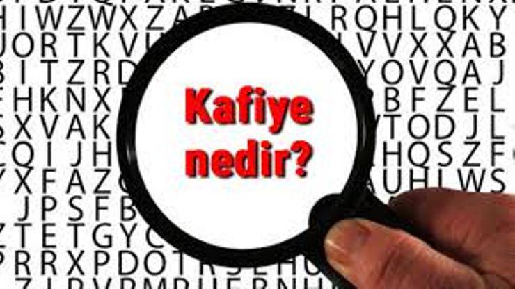 Kafiye - KozanBilgi.Net